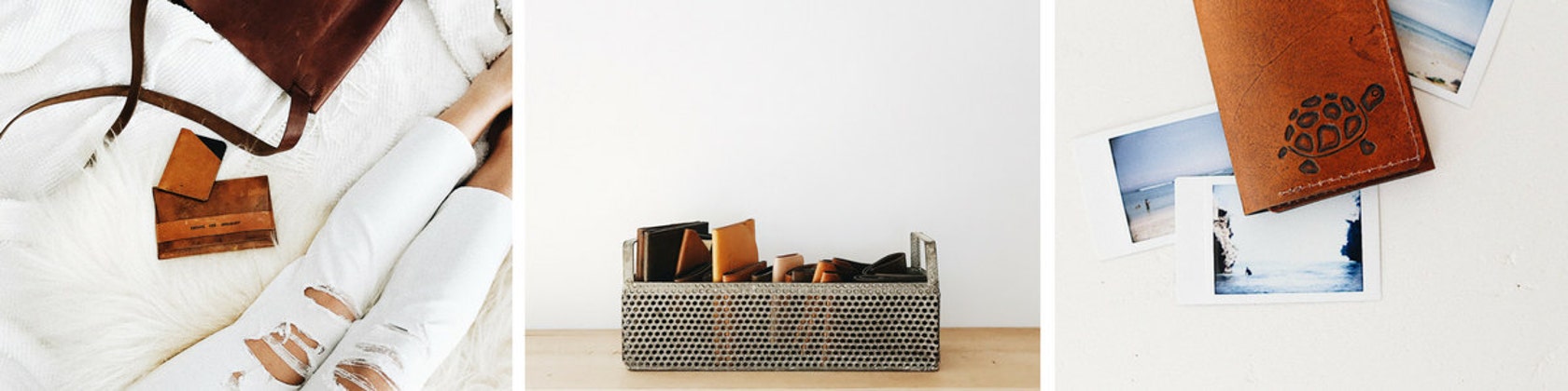 Custom leather goods that are handmade in the by RedLeafLeather