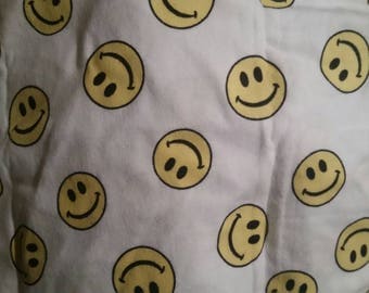 Happy face fabric | Etsy