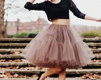 Full tulle skirt | Etsy