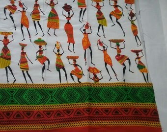 Tribal print fabric | Etsy