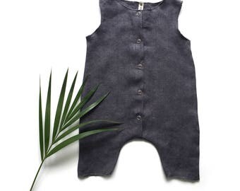 Linen romper | Etsy