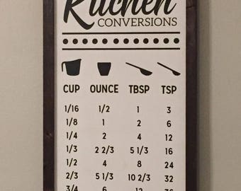 Kitchen conversions | Etsy