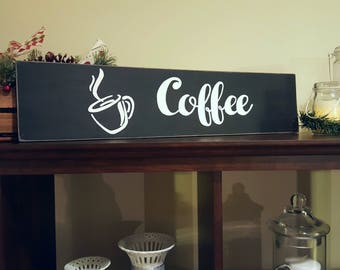 Coffee chalkboard | Etsy