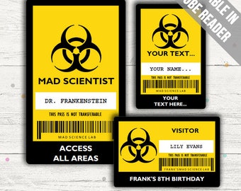 Mad science party | Etsy