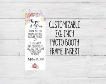 Photo booth insert | Etsy