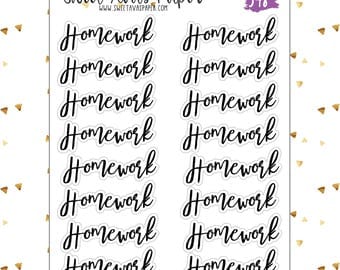 Homework organizer | Etsy