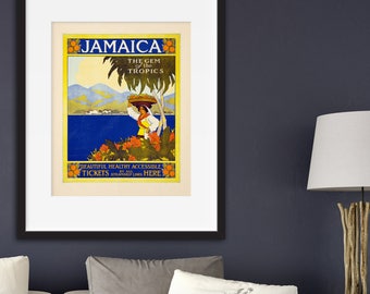Jamaica wall art | Etsy