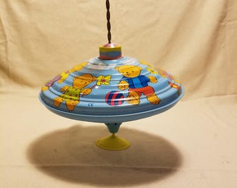 Vintage spinning top | Etsy