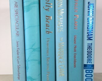 Turquoise books | Etsy