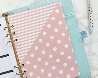 Polka dot planner | Etsy