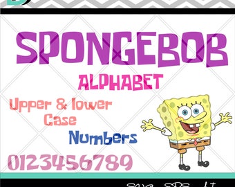 Spongebob svg | Etsy