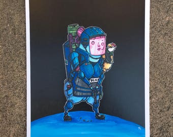 Police officer angel | Etsy