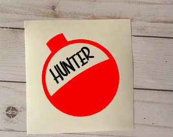 Fishing decal | Etsy