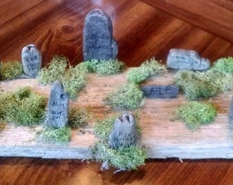 Miniature graveyard | Etsy