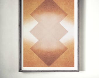 Modern geometry | Etsy