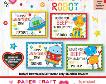 Robot valentine | Etsy