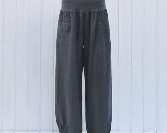 Linen trousers | Etsy