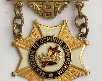 Knights templar medal | Etsy