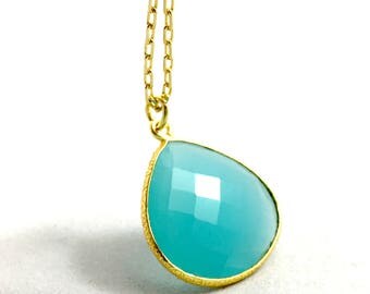 Aquamarine gold | Etsy