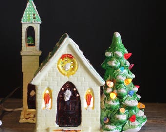 Ceramic church | Etsy