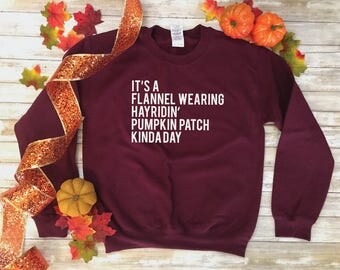 Fall sweatshirt | Etsy