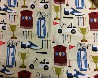 Golf fabric | Etsy