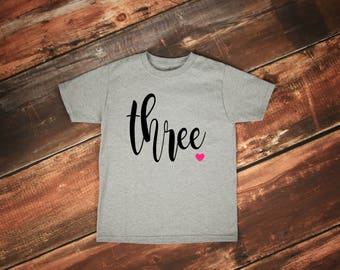 Girls third birthday | Etsy