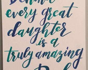 Truly amazing dad | Etsy