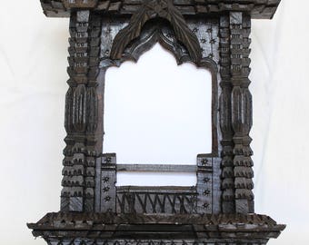 Carved wooden frame | Etsy