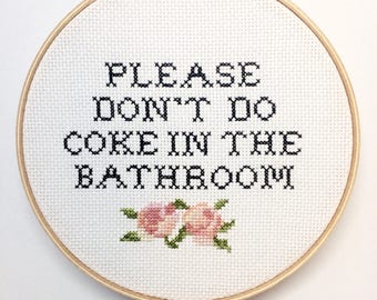 Coke in the bathroom | Etsy