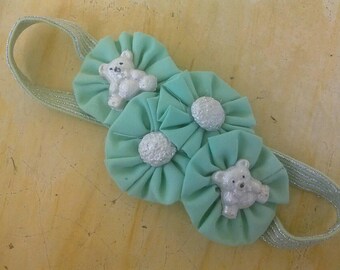 Teddy bear headband | Etsy