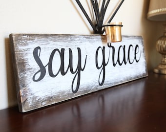 Say grace | Etsy