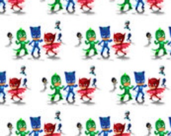 Pj masks fabric | Etsy