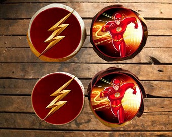 Flash cupcake topper | Etsy