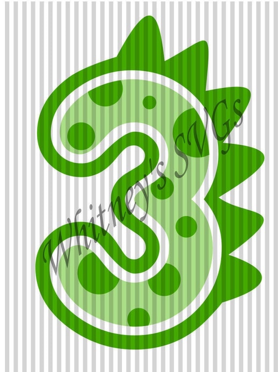 Dinosaur 3 SVG DXF Cutting File