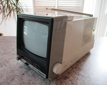 Portable television | Etsy