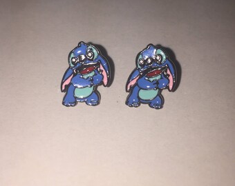Stitch earrings | Etsy