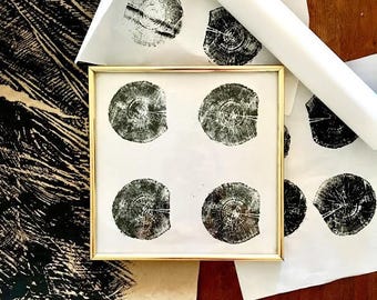 Tree ring art | Etsy