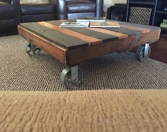 Rustic Utility Cart