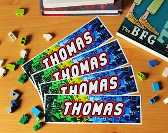 Kids bookmark | Etsy