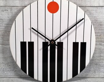 Retro wall clock | Etsy