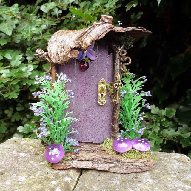 Beautiful Handcrafted Fairy Houses by FairiesofTranquility on Etsy