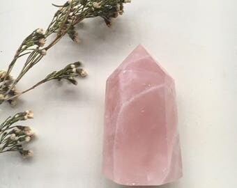 Large rose quartz | Etsy