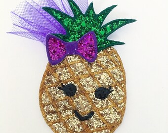 Fruit hair clips | Etsy