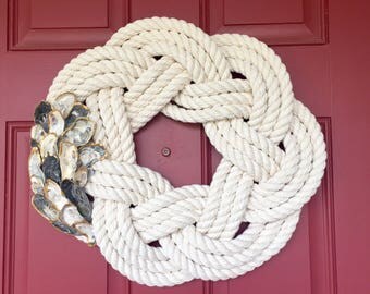 Rope wreath | Etsy