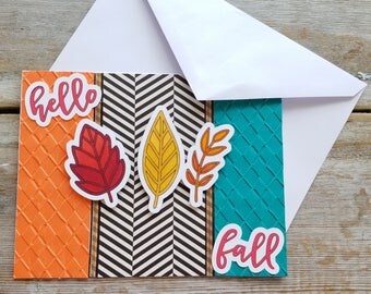 Fall greeting card | Etsy