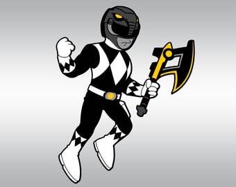 Power rangers svg | Etsy