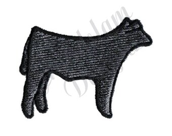 Cow embroidery | Etsy