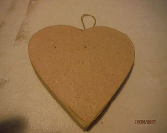 Paper mache heart | Etsy
