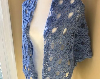 Lavender shawl | Etsy